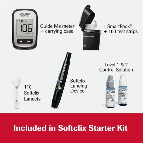 Accu Chek Softclix Diabetes Starter Kit For Blood Glucose Testing Easy And Accurate Monitoring