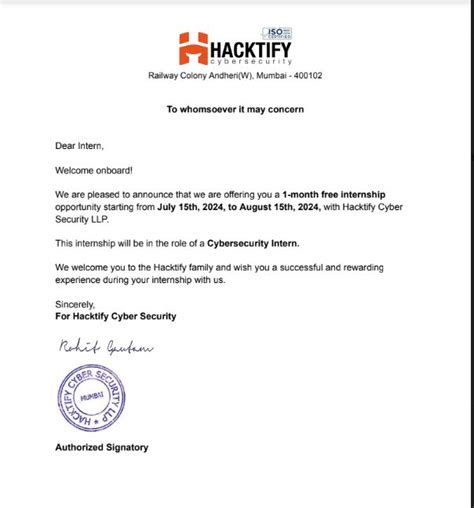 kiruthika baskar on linkedin internship cybersecurity