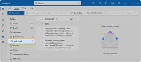The Junk Mail Folder Purpose Location And Usage