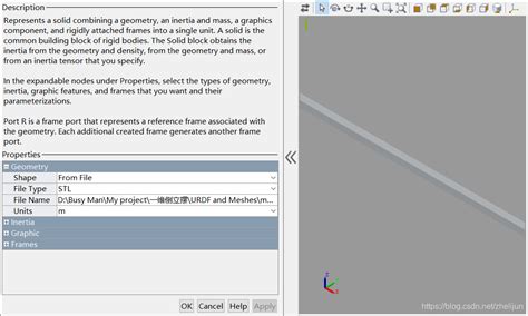 Solidwork运行python脚本matlab Solidworks 机器人建模（3）如何把urdf文件导入到matlab怒