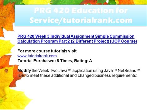 Prg 420 Education For Service Ppt Download