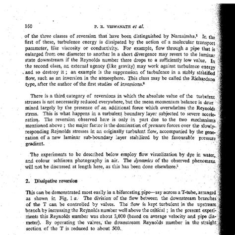 B Is A Photograph Of The Flow Visualized Using Dye The Purple Dye Download Scientific Diagram