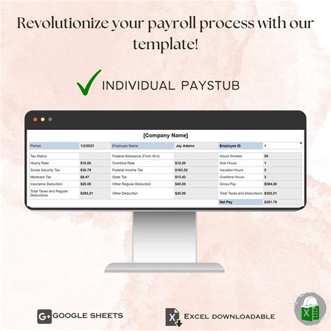 Comprehensive Payroll Calculator Etsy