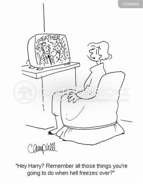 Hell Freezes Over Cartoons And Comics Funny Pictures From Cartoonstock