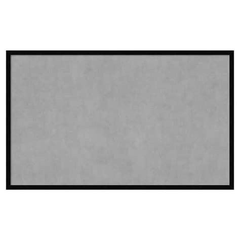 Amanti Art Svelte Noir Black 41 In X 25 In Framed Magnetic Board A38868193139 The Home Depot
