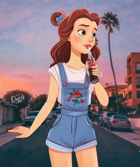 Modern Disney Princess Belle