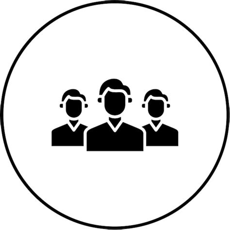 팀워크 아이콘 프리미엄 벡터