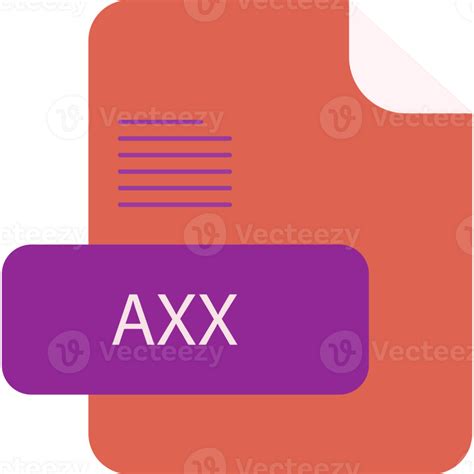 Axx File Extension Rounded Lines And Shape 66497685 Png
