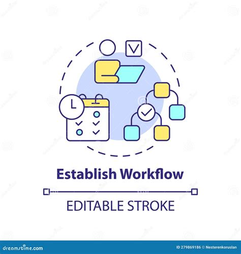Cms Roles Content Management System Set Icon Vertical Infographic