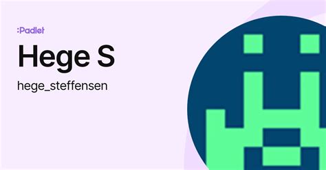 Hege S Hegesteffensen Profile Padlet