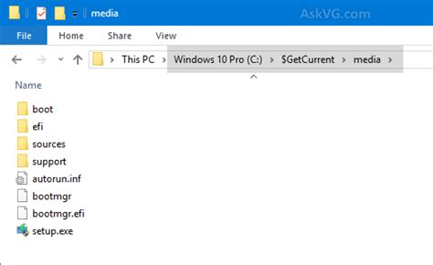 Where Does Update Assistant Download And Store Windows 10 Setup Files Askvg