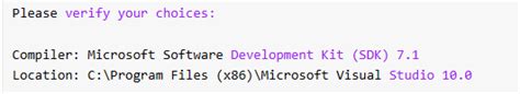 I Am Unable To Install Microsoft Windows Sdk 7 1 With Net Version 4