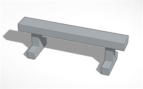 3d Design Rail Tinkercad