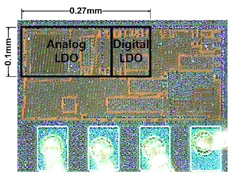 Die Photograph Of The Proposed Digitally Assisted Hybrid Ldo Die
