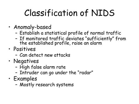 Ppt Network Intrusion Detection System Nids Powerpoint Presentation Id 3366500