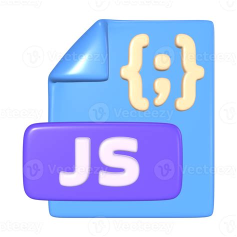 Javascript File 3d Illustration Icon 44428322 Png