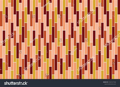 Rectangle Brown Wallpaper Design Pattern Background Stock Vector
