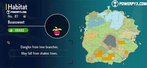 Pokemon Scarlet And Violet Bounsweet Location