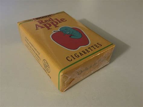 Wwii Red Apple 40s Cigarette Pack Quentin Tarantino Inglorious