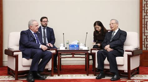 曾培炎理事长会见欧盟委员会委员奈文·米米察一行 合作交流 中国国际经济交流中心