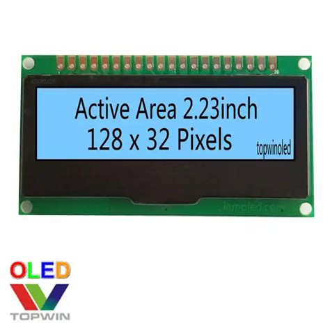 Topwin 2 23inch Oled Display Module Spi I2c Parallel Topwin
