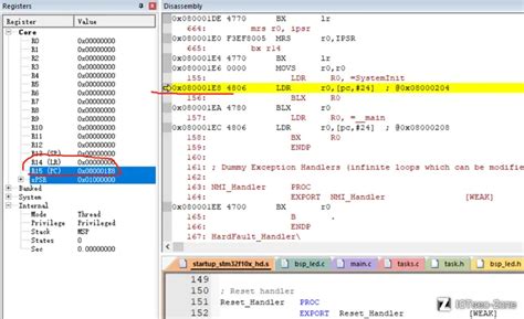 关于thumb2指令下函数运行地址对齐问题及验证固件分析 iotsec zone