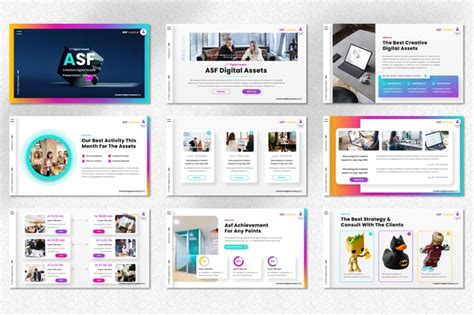 Asf Creative Digital Assets Powerpoint Template Incl Presentation