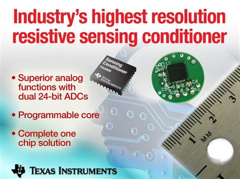 High Resolution Resistive Sensing Conditioner Mixes Performance