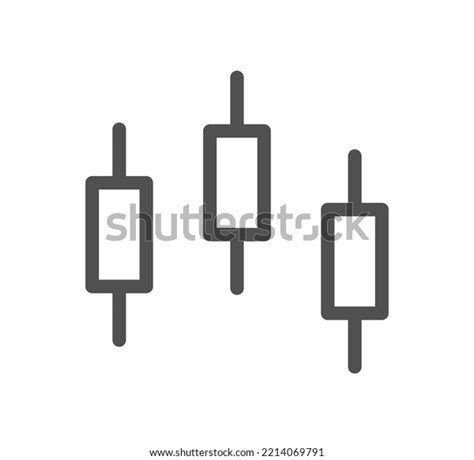 Graph Icon Outline Linear Vector Stock Vector Royalty Free 2214069791