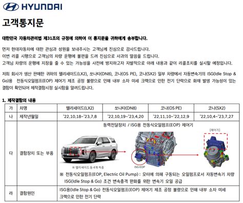 K5팰리메기타코나구형신형 오일펌프 무상수리 자동차 에펨코리아