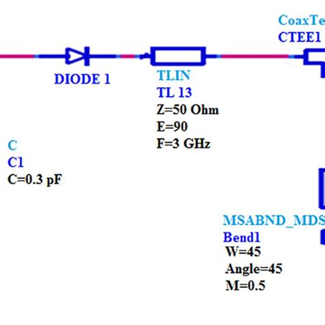 Simulated Srd‐based Uwb Pulse Generator Circuit In Ads Software Srd Download Scientific