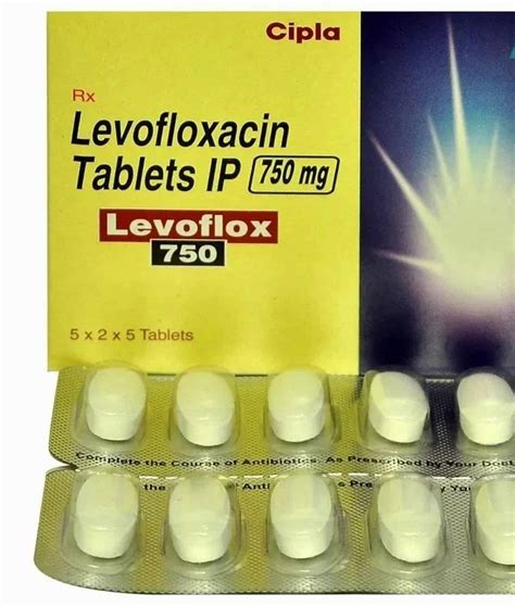 750mg Levoflox Levofloxacin Tablets At ₹ 140 Strip Nagpur Id 2856410694830