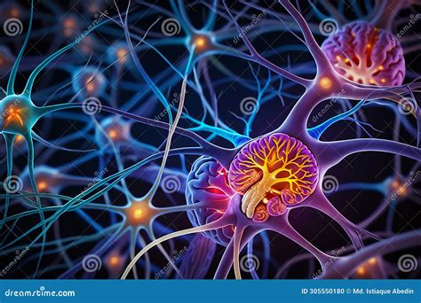 Brain Cells Neurology Nervous System Brain Central Nervous Cells Neuroscience Neural Network