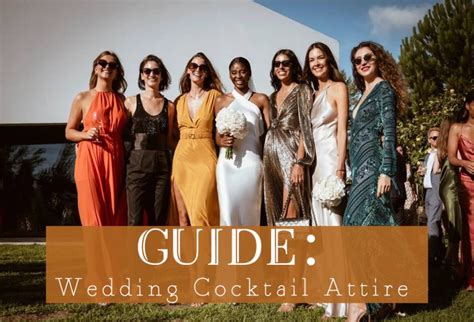 A Guide To Wedding Cocktail Attire For Men And Women 2024