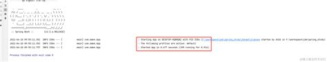 springboot项目启动后自动关闭：process finished with exit code 0这是正常启动的 掘金