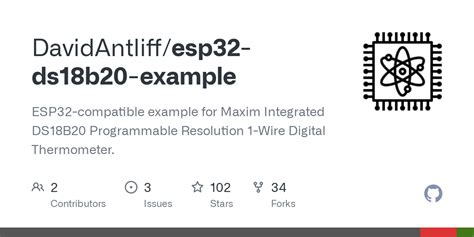 GitHub DavidAntliff Esp32 Ds18b20 Example ESP32 Compatible Example