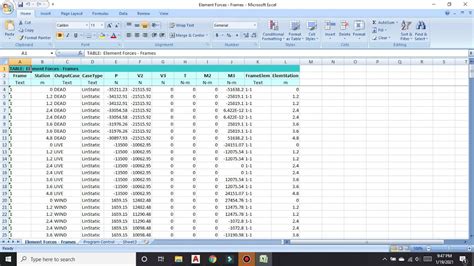 Cara Export SAP2000 Ke Microsoft Excel YouTube