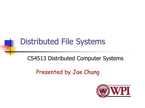ppt distributed file systems powerpoint presentation free download