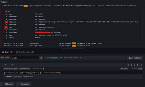 Hideshow Fields In Logs Panel Grafana Loki Grafana Labs Community Forums