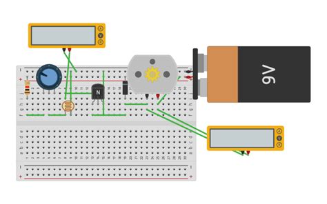 Circuit Design Transistor Tinkercad