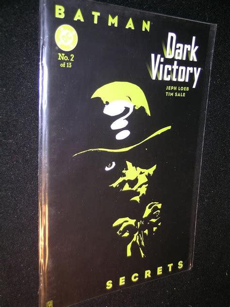 Batman Dark Victory 2 Secrets Jeph Loeb Tim Sale Books