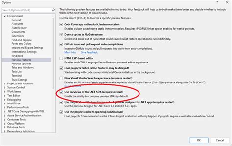NET 8 Why NET 8 Preview Doesnt Show Up In Visual Studio 2022 Anthony Giretti S NET Blog