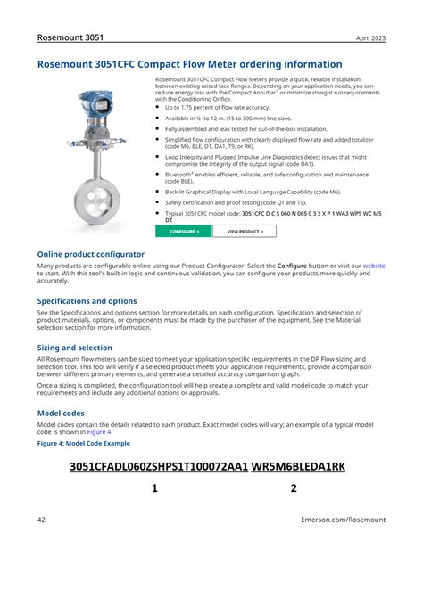 Emerson Flow Meter Sizing Excellent Quality Gt