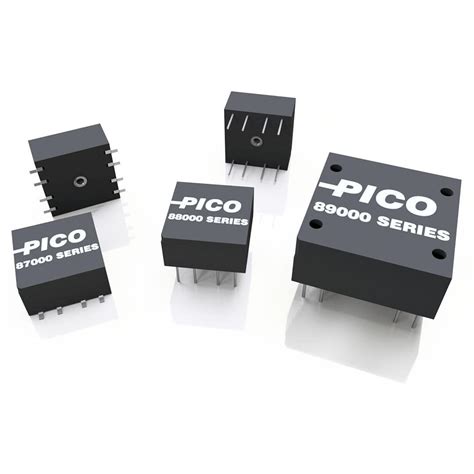Power Transformer 87000 88000 And 89000 Series Pico Electronics Isolation Encapsulated