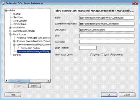 Jdbc Connection In Jdeveloper With Mysql Database