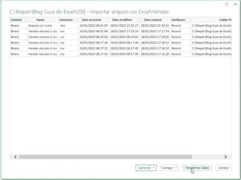 Como Importar Arquivo Csv No Excel Guia Do Excel