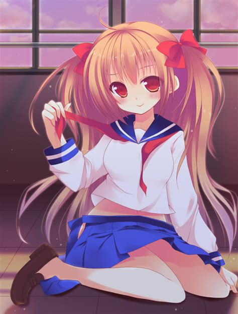 Tinami イラスト 放課後の教室