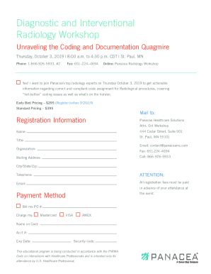 Fillable Online Sample IVR Or Interventional Radiology Coding Charts Fax Email Print PdfFiller