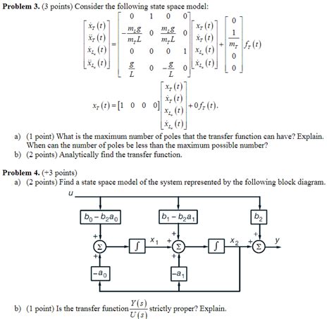 Problem Points Consider The Following State Chegg Com