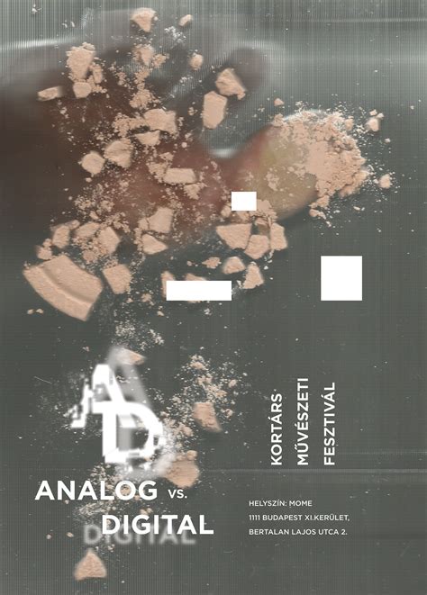 Analog Vs Digital Experimental Project On Behance